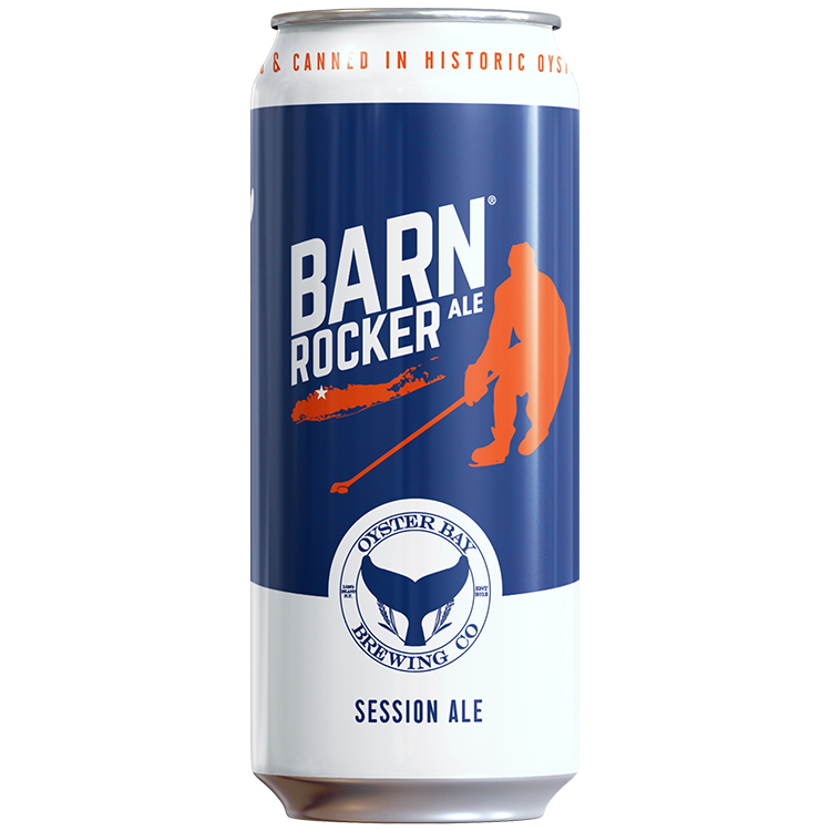 Barn Rocker Ale | Official NY Islanders Beer — Oyster Bay Brewing ...